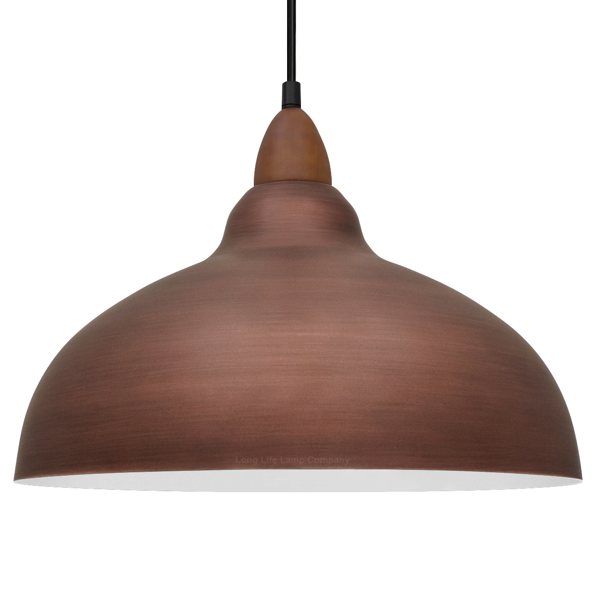 Industrial Ceiling Rustic Copper Pendant Light Barn Lamp Shade H3128