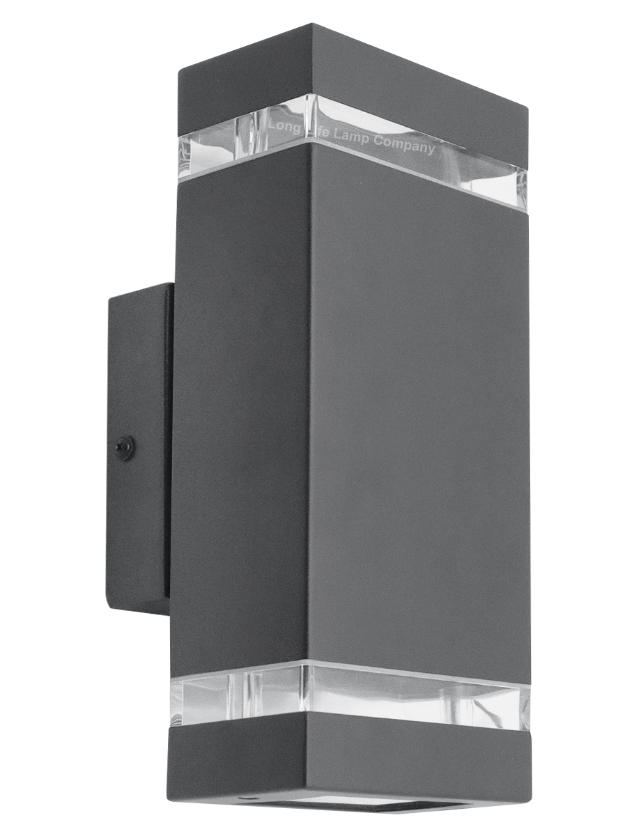 Modern Outdoor Rectangular Up Down Wall Light ZLC368B