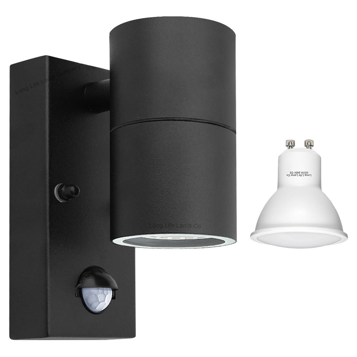 LED Black PIR Sensor Down Light 4w, 5w, 6w