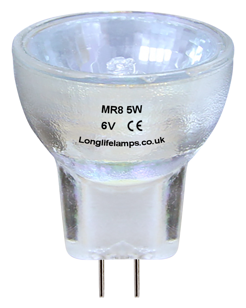 MR8 Halogen Bulb 5w 6v