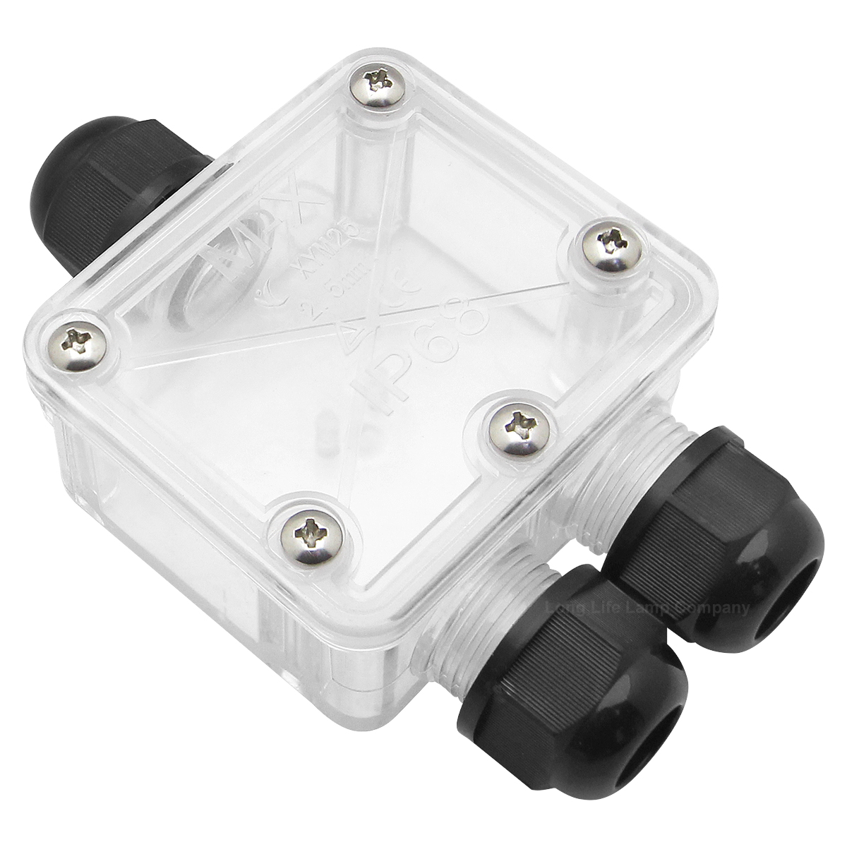 Waterproof IP68 Electrical 3 Way Junction Box CWB3W