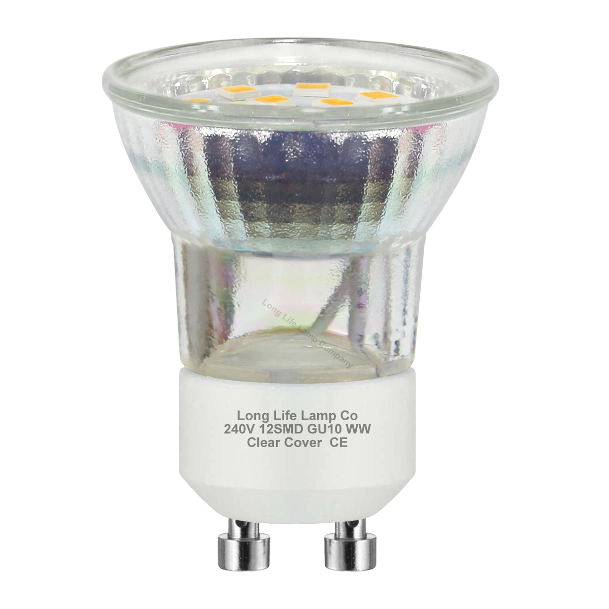 Mini GU10 LED Light Bulb 3W SMD Warm White 3000K Replacement For Small ...