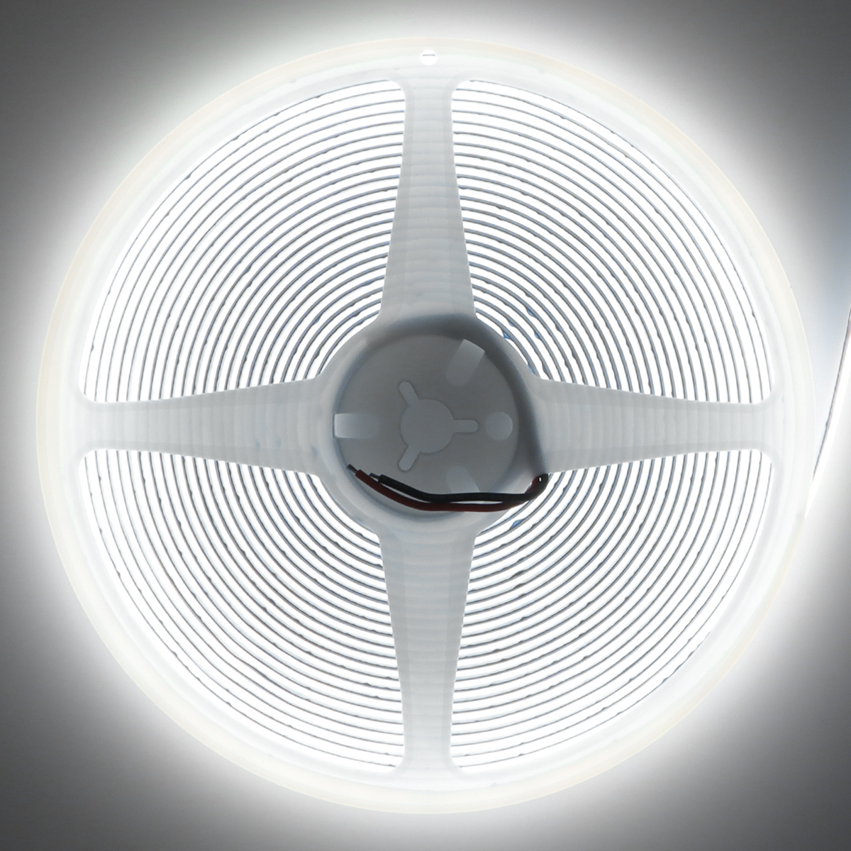 Cool White LED Tape Strip Light Continuous COB Illumination 5 Metres 12V